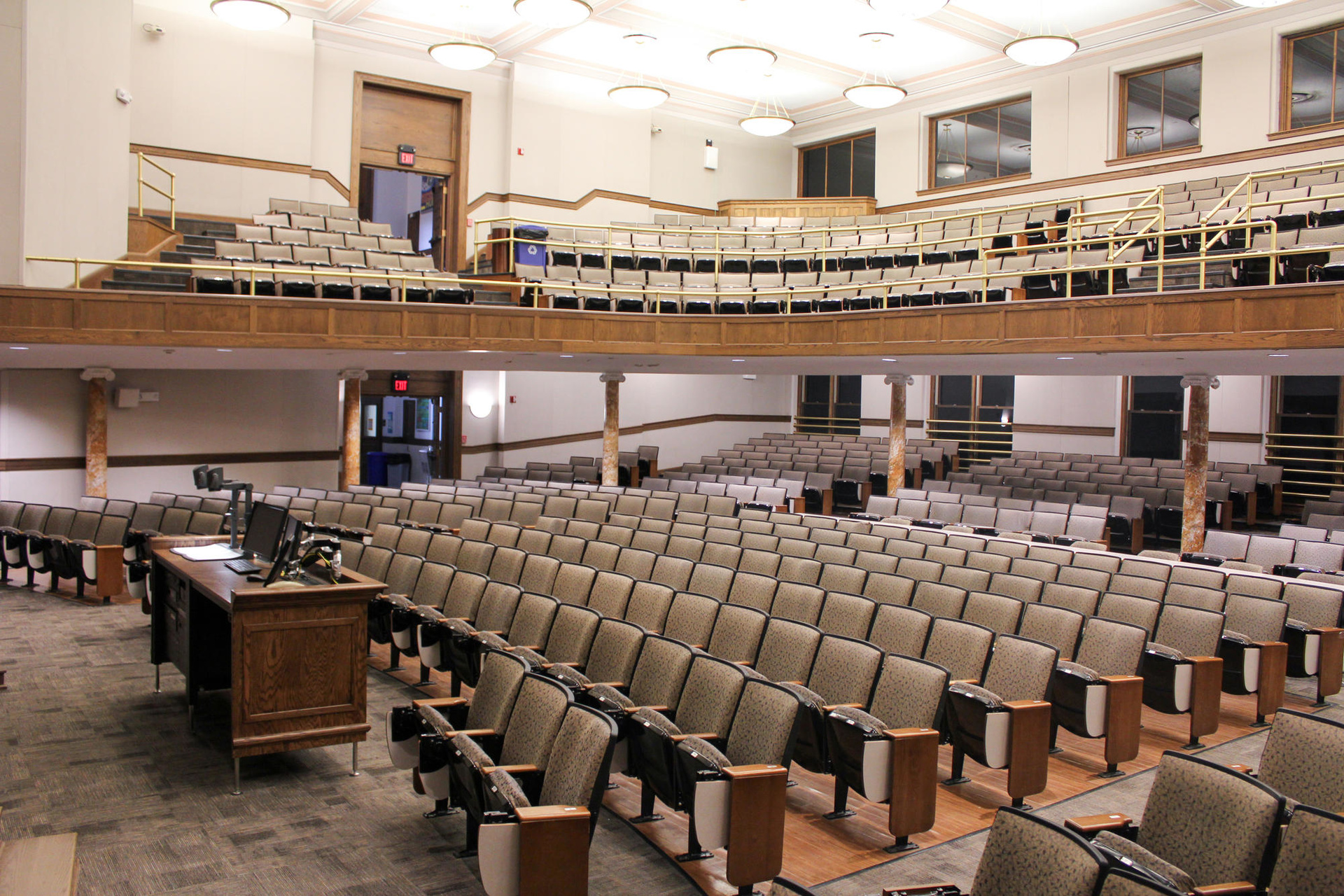 Macbride Hall AUD | University Classrooms - The University of Iowa
